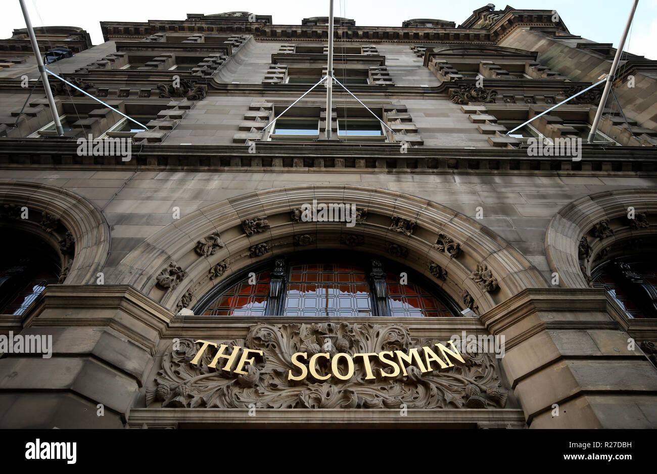 Scotsman newspaper offices edinburgh hi-res stock photography and ...