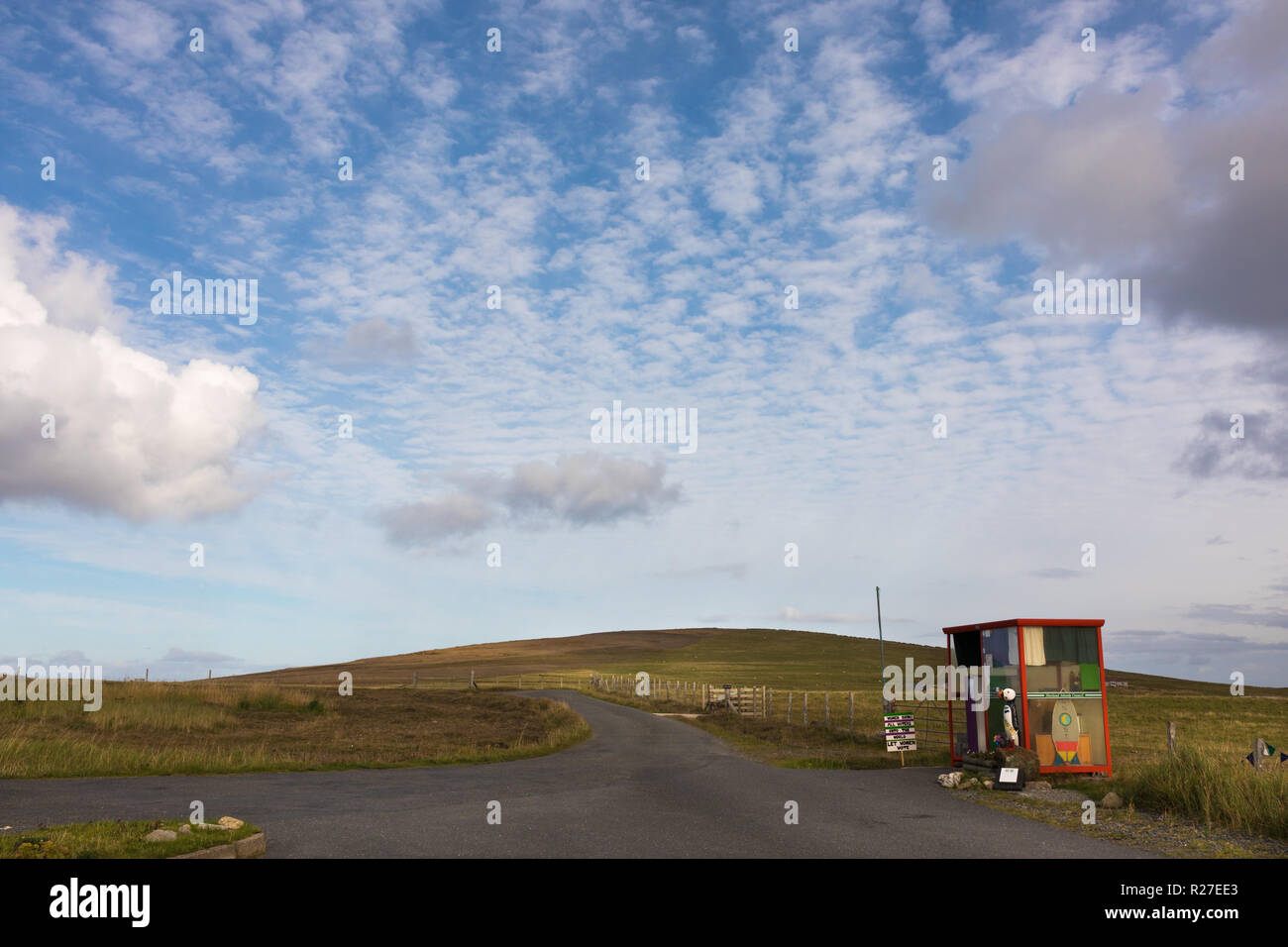 Unst shetland bus shelter hi-res stock photography and images - Alamy