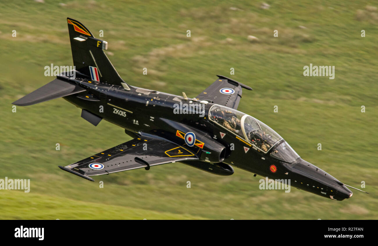 RAF Hawk jet aicraft Stock Photo - Alamy
