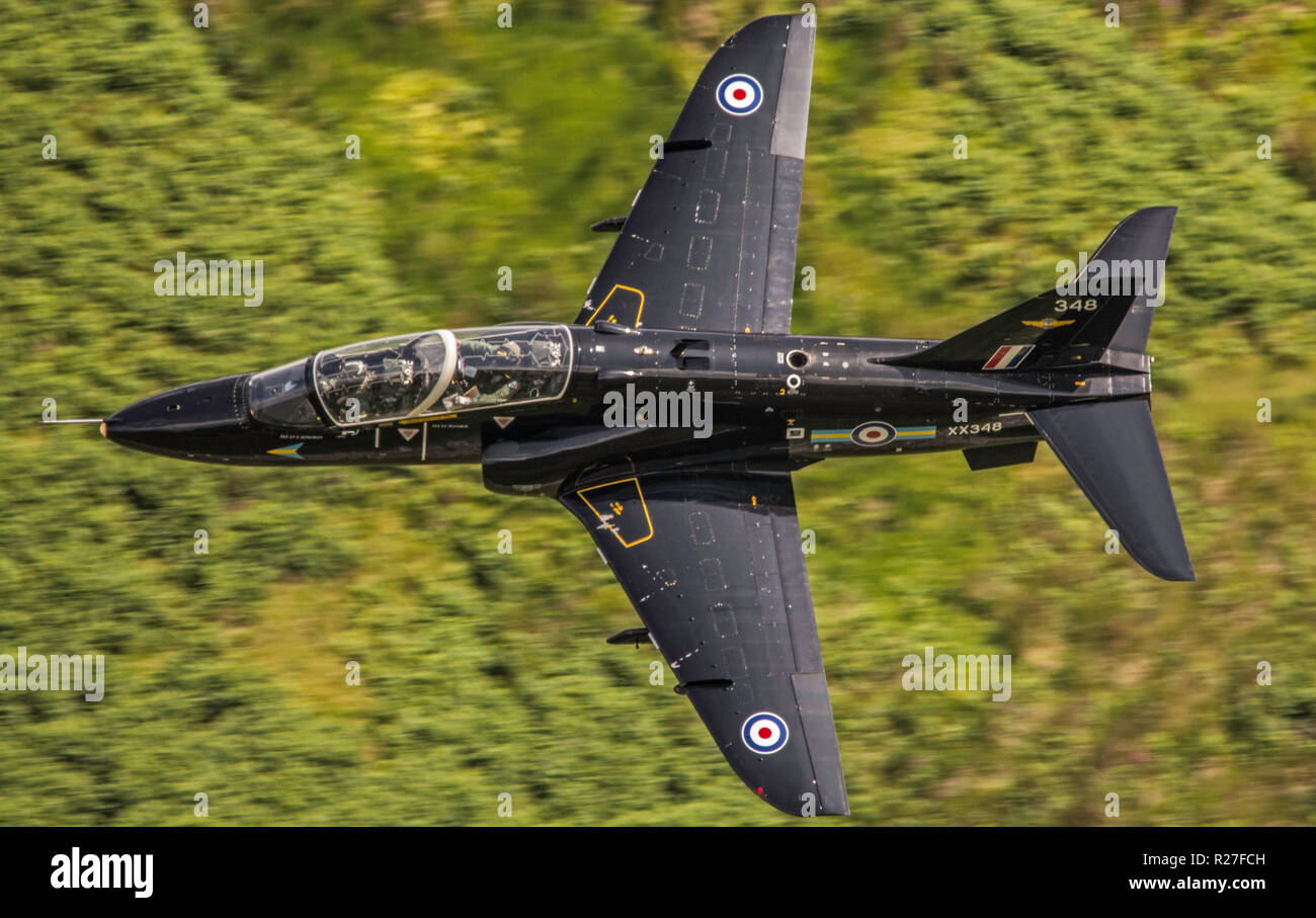 RAF Hawk jet aicraft Stock Photo - Alamy