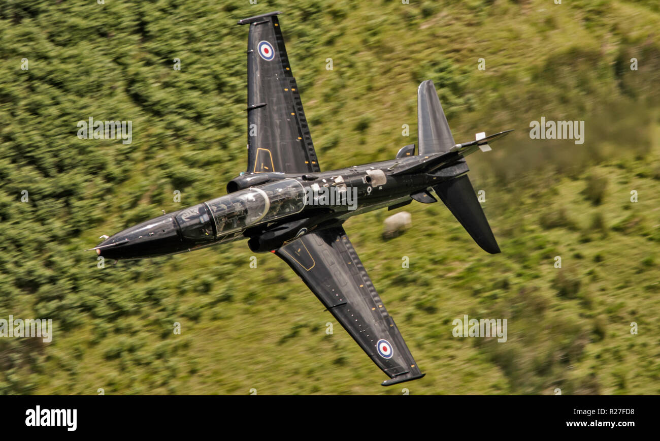 RAF Hawk jet aicraft Stock Photo - Alamy