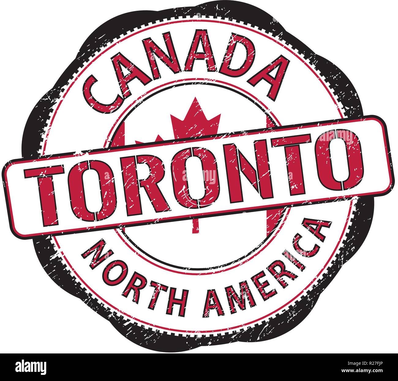 Toronto skyline icon vector vectors hi-res stock photography and images ...