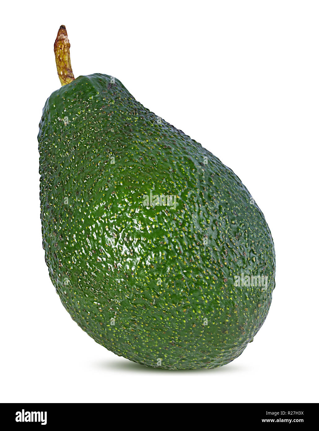 Fresh avocado fruits isolated on white background with clipping path ...