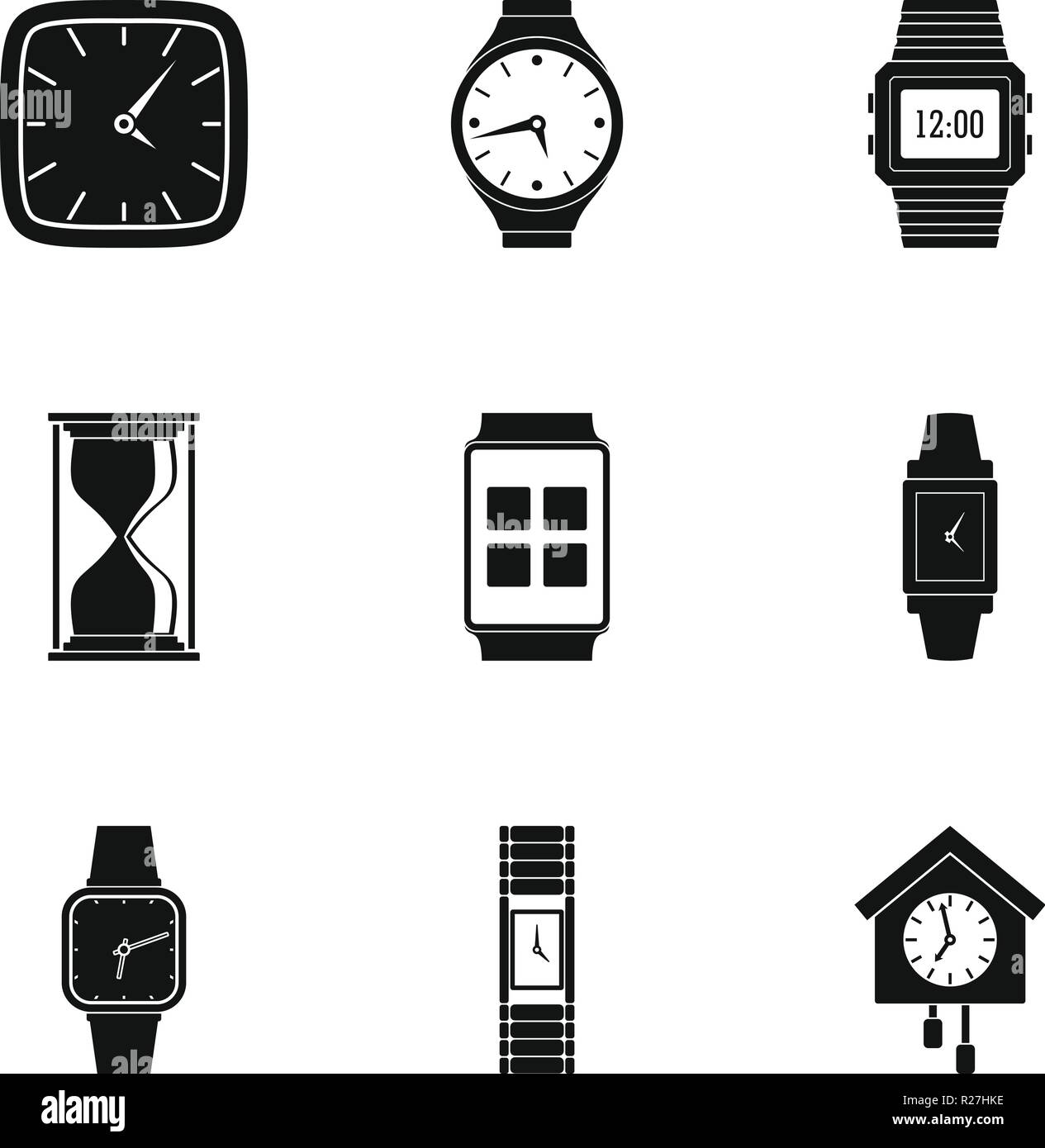 Luxury timepiece Stock Vector Images - Alamy