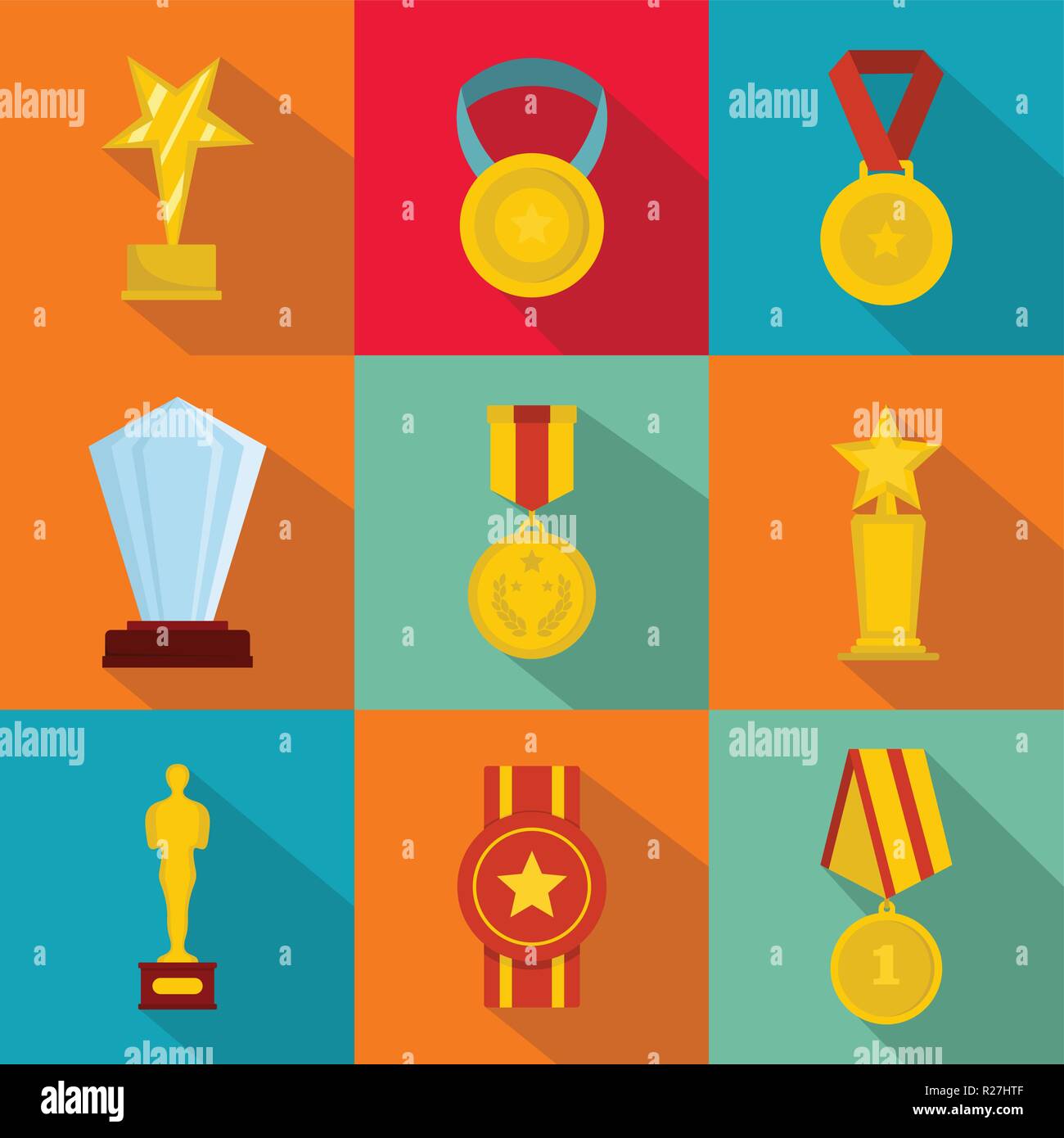 Fulfilment icons set. flat set of 9 fulfilment vector icons for web ...