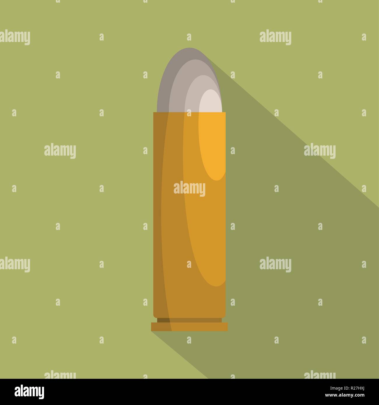 Cartridge icon. Flat illustration of cartridge vector icon for web ...