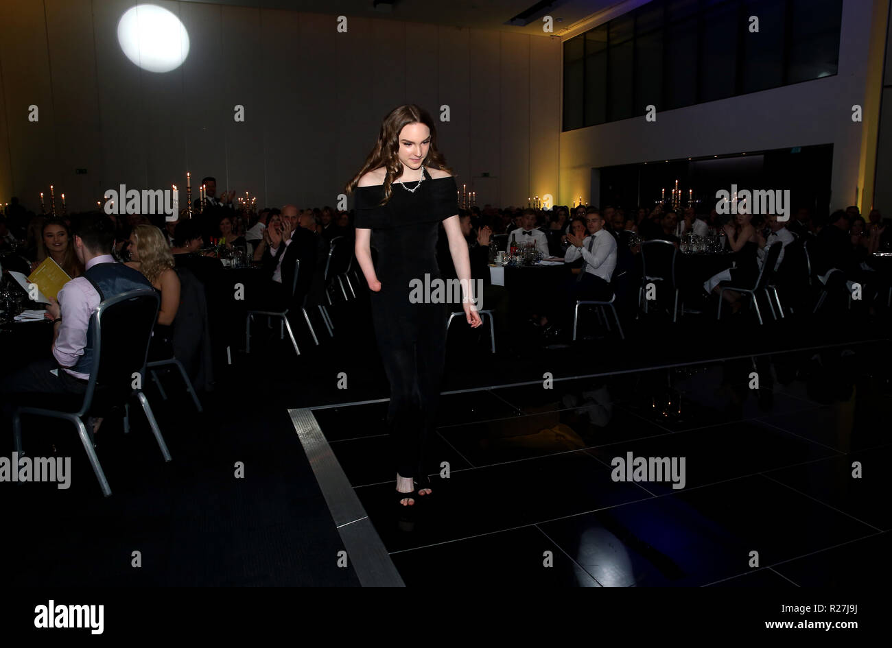 Para-Swimming Emerging athlete of the year winner Toni Shaw during the ...