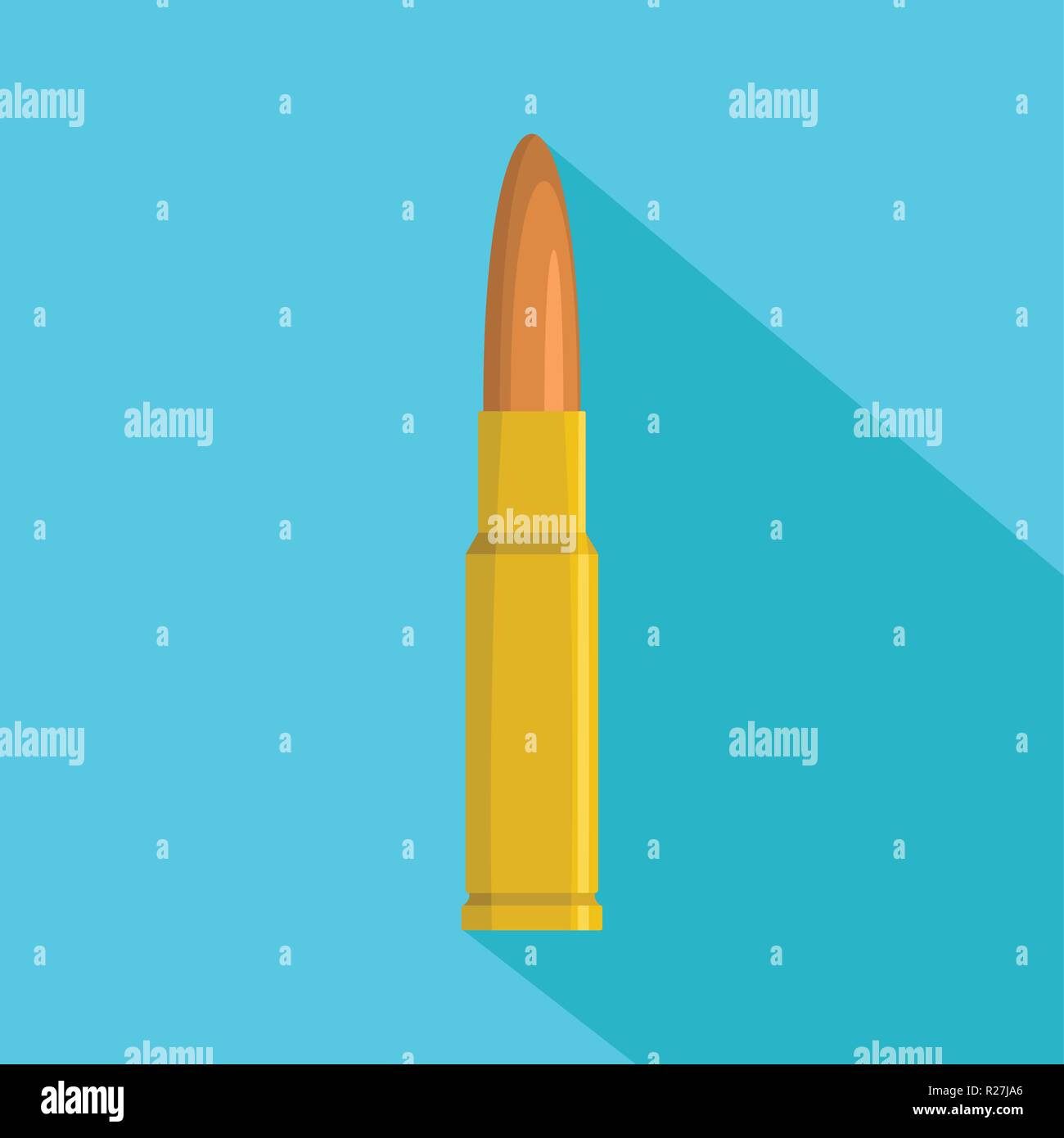 Big bullet icon. Flat illustration of big bullet vector icon for web ...