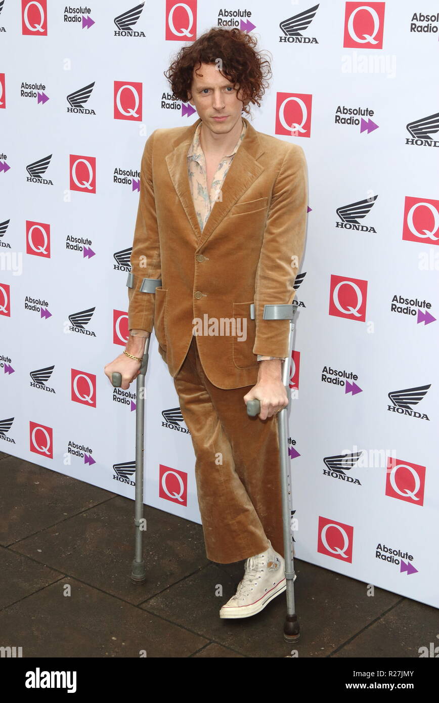 The Q Awards 2018 at the Roundhouse, Chalk Farm Road, London Featuring ...