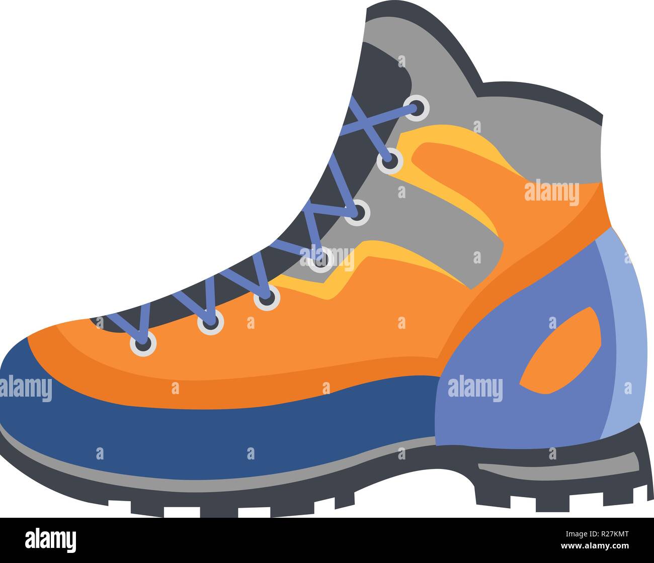 Boot icon. Flat illustration of boot vector icon for web Stock Vector ...