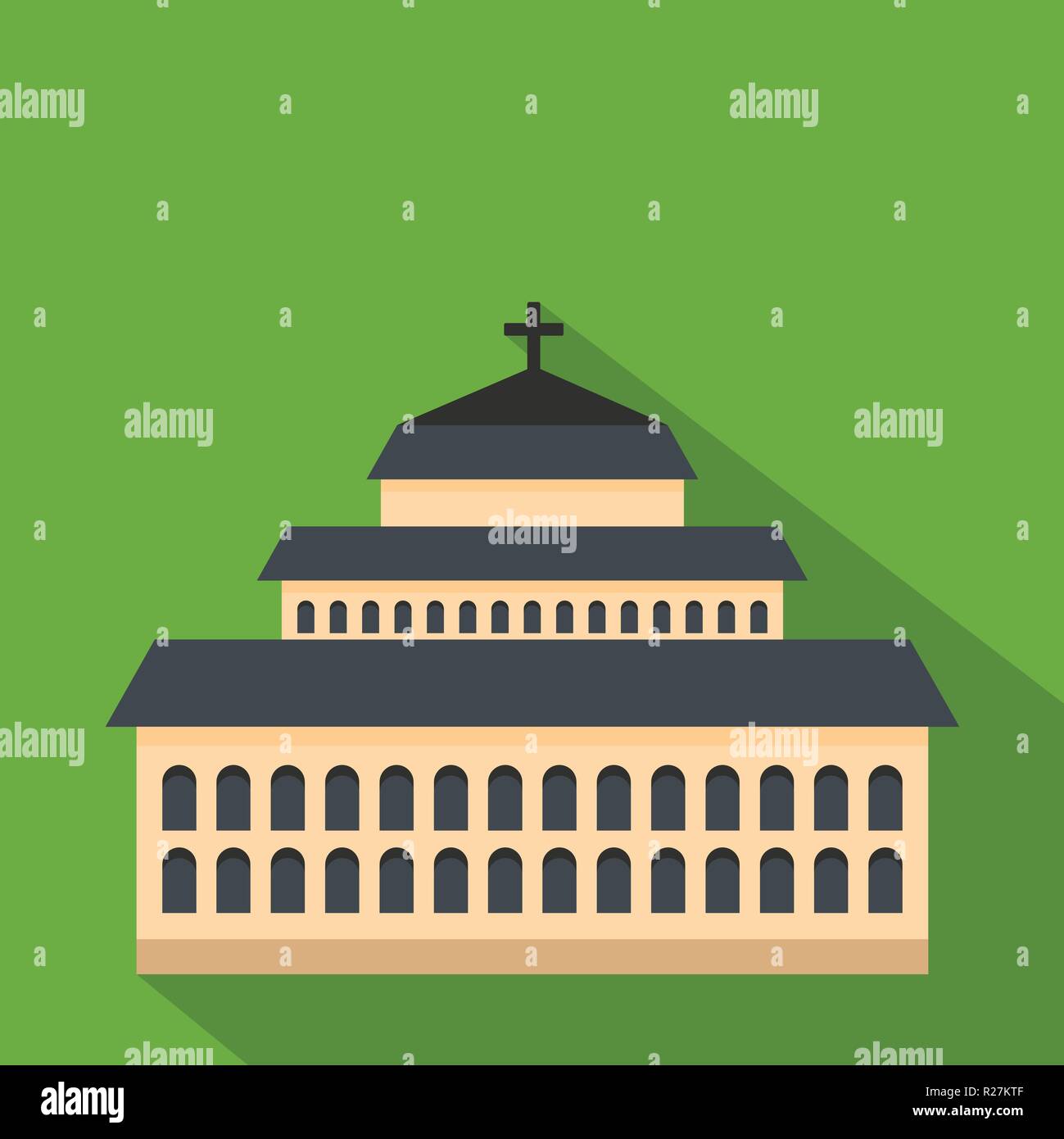 Tall chapel Stock Vector Images - Alamy