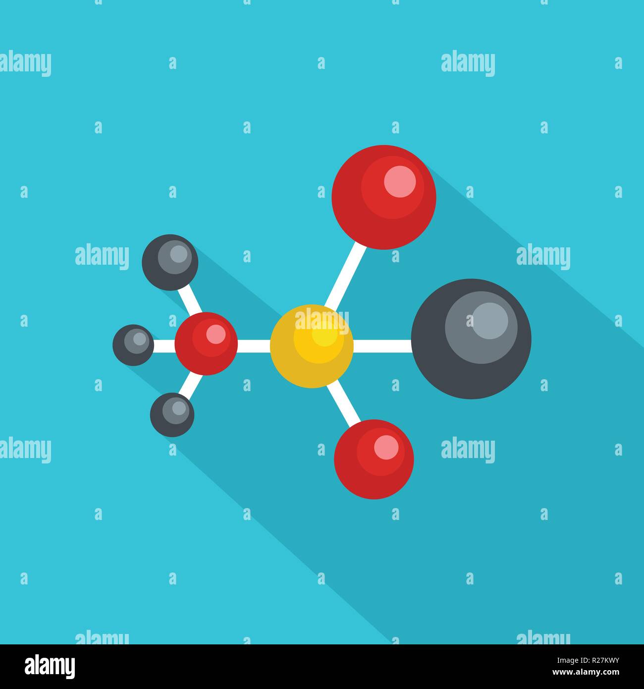 Metallic lattice icon. Flat illustration of metallic lattice vector ...
