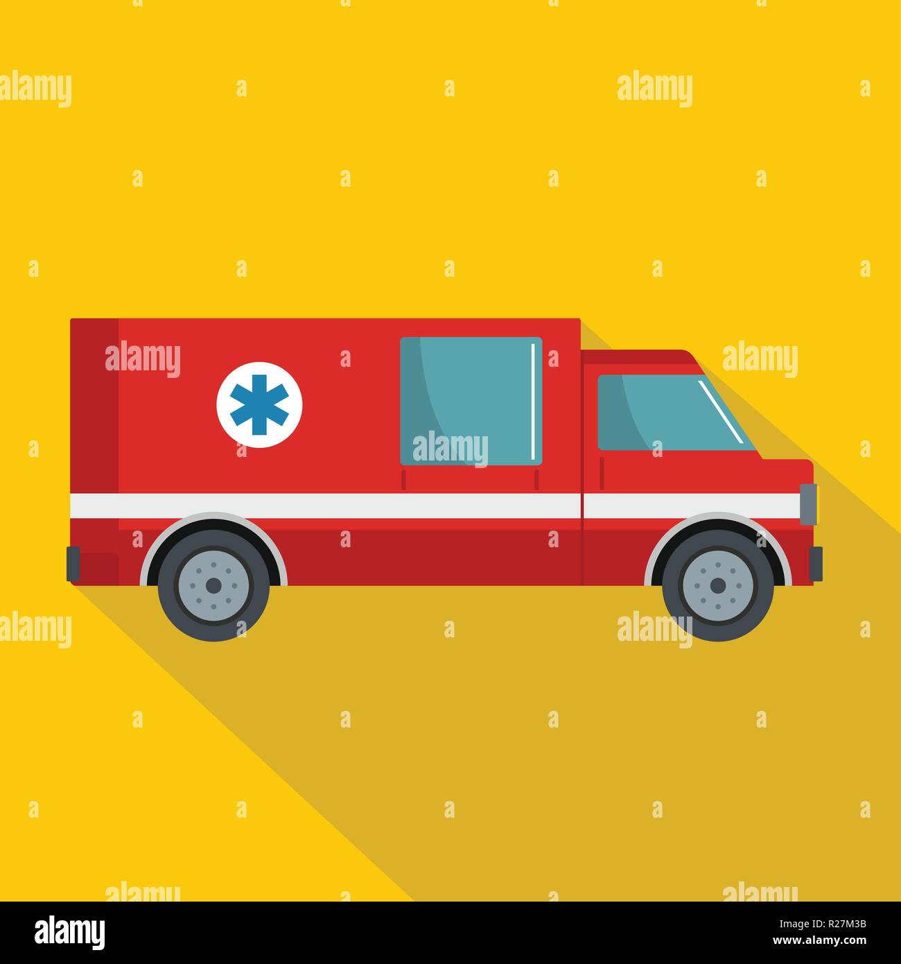 First aid icon. Flat illustration of first aid vector icon for web ...