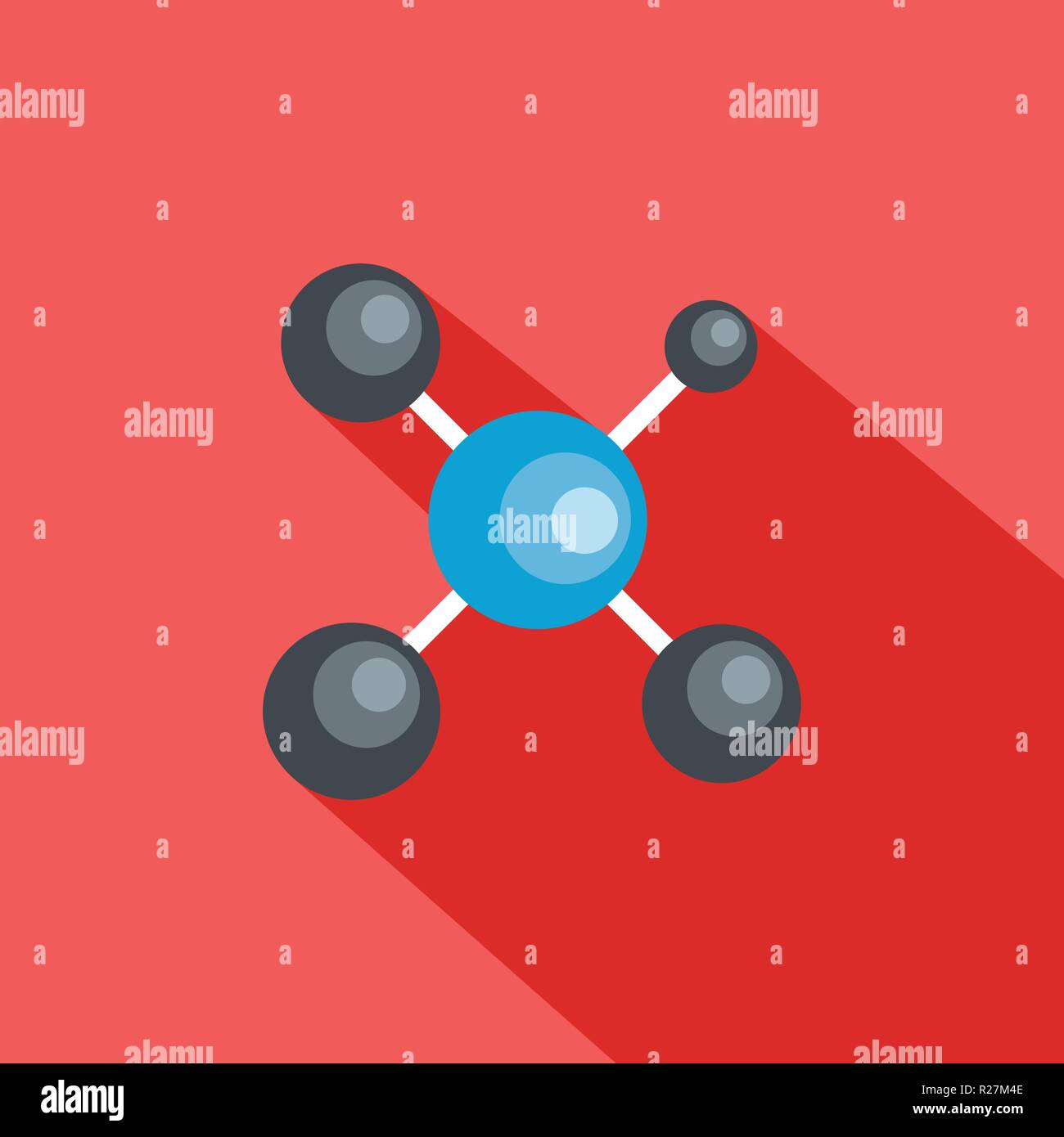 Unique lattice icon. Flat illustration of unique lattice vector icon ...