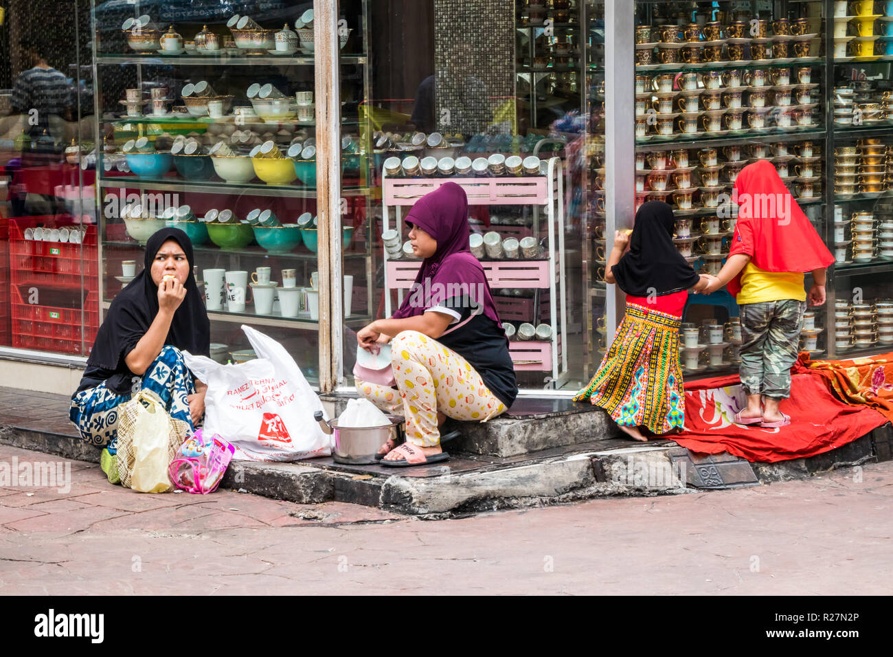 Muslim children playing on arab street hi-res stock photography and ...