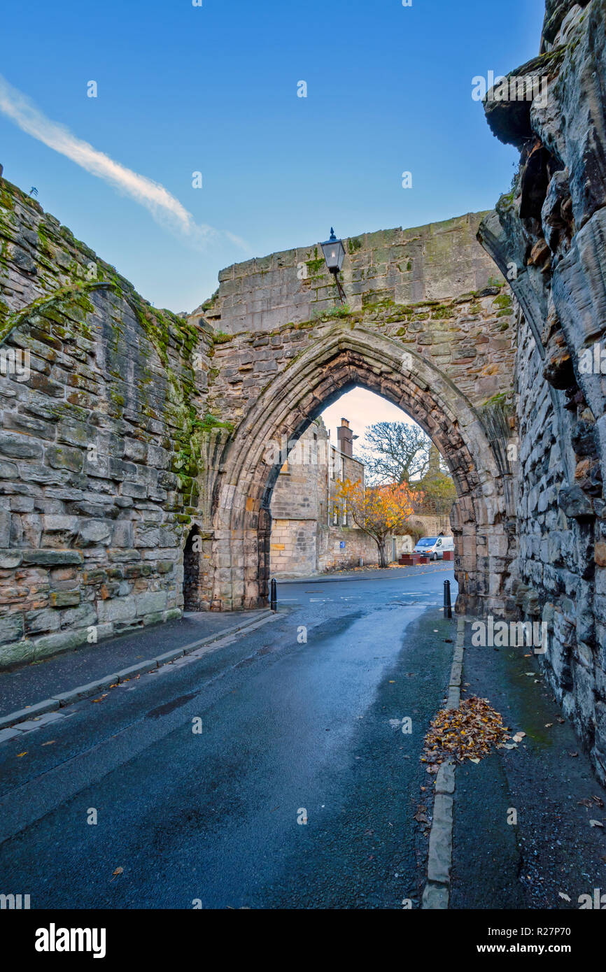 ST ANDREWS FIFE SCOTLAND INTERIOR OF THE PENDS AN AUGUSTINIAN PRIORY ...