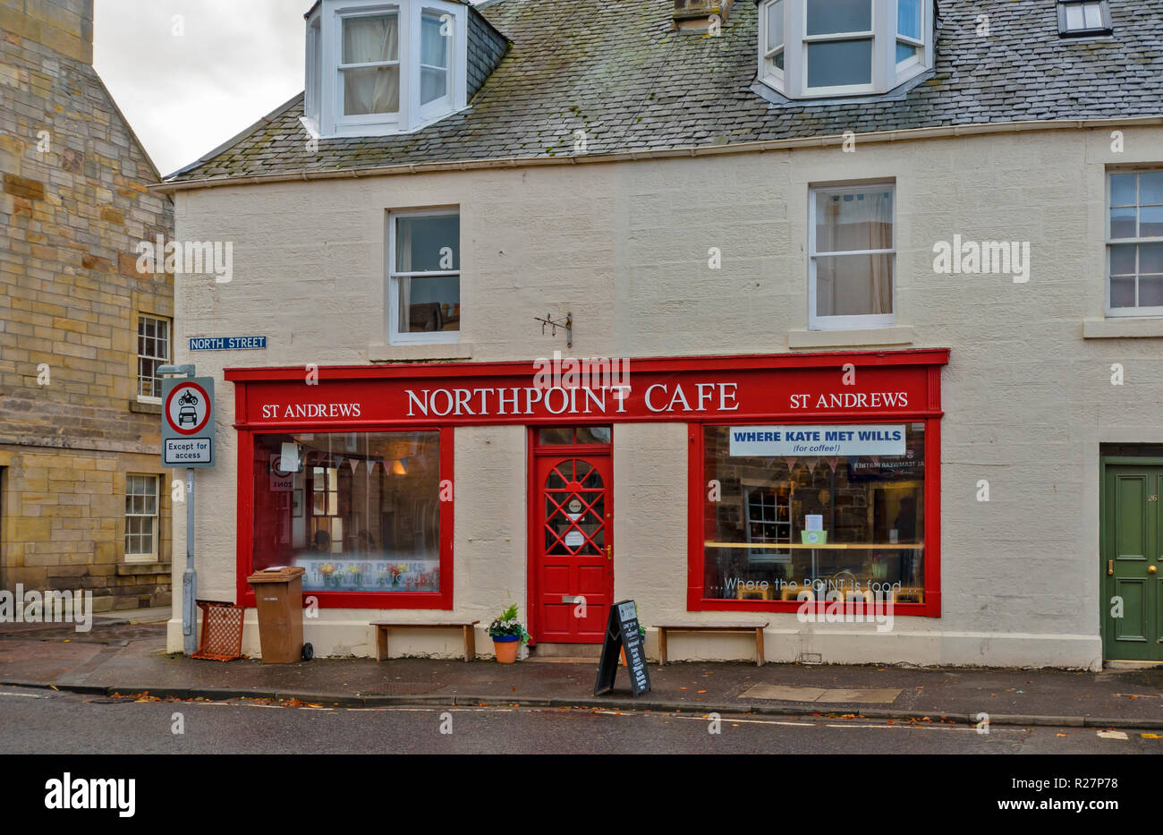 St andrews northpoint cafe hi-res stock photography and images - Alamy