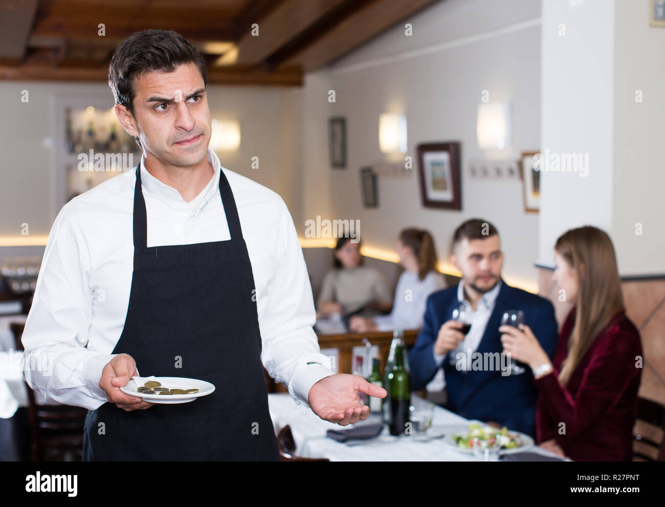 Angry waiter order hi-res stock photography and images - Alamy