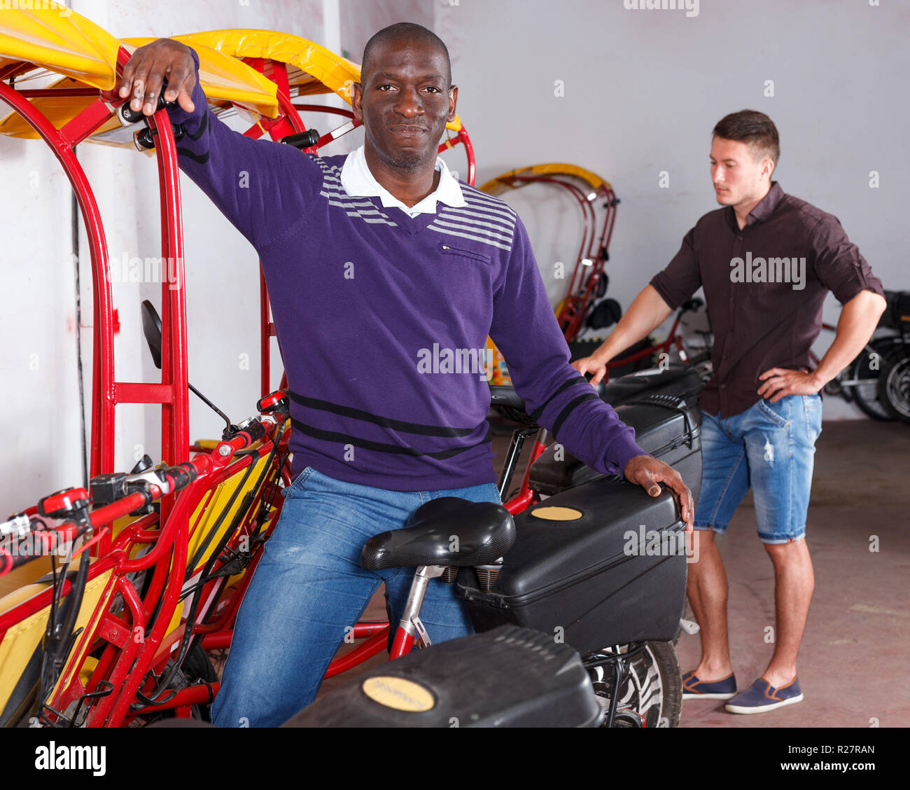 Happy african driver and passengers hi-res stock photography and images ...