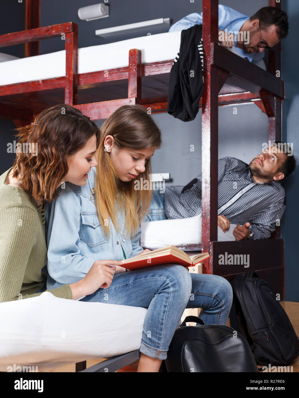 Student travelers dormitory hi-res stock photography and images - Alamy