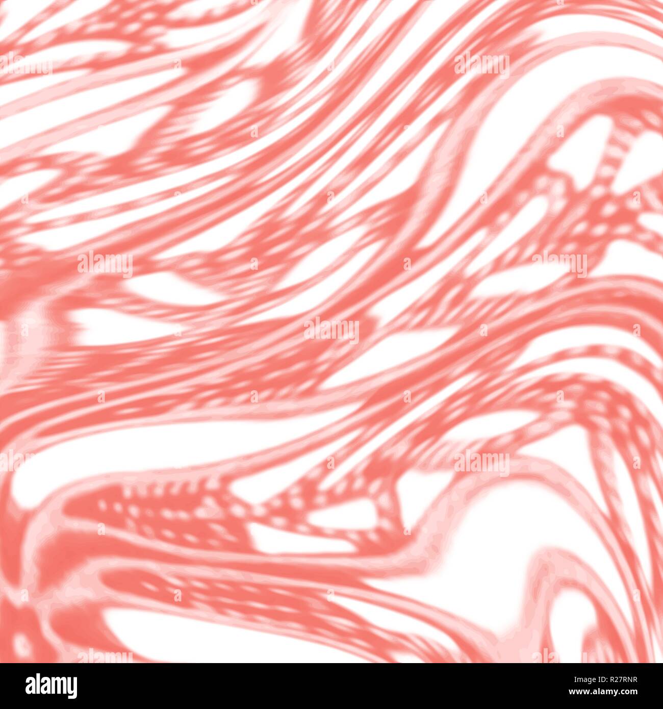 red watercolor irregular curved dotted lines background pattern, vector ...