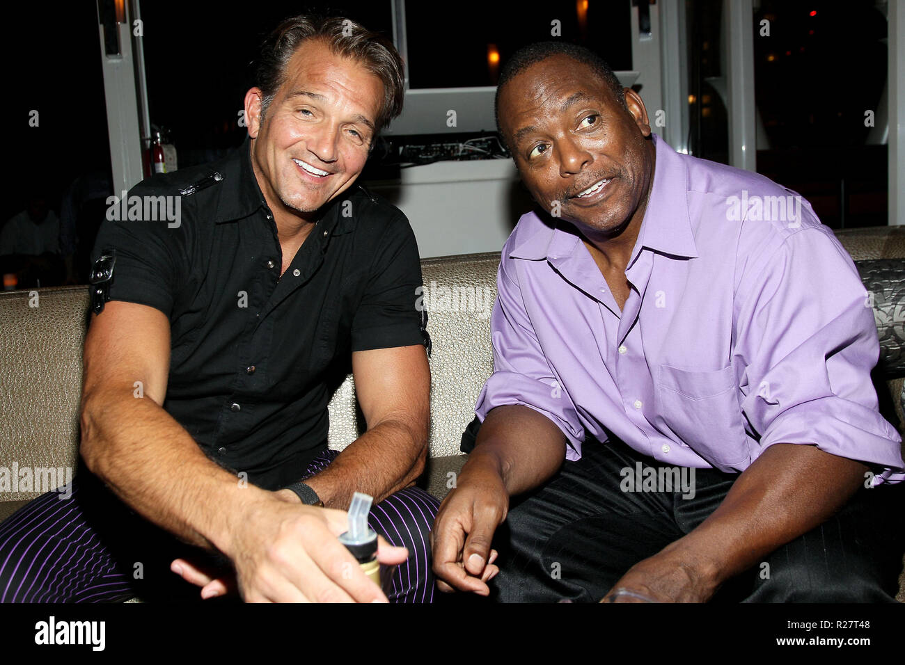 NEW YORK, NY - JULY 10: Warrington Gillette and Billy Sample attend ...