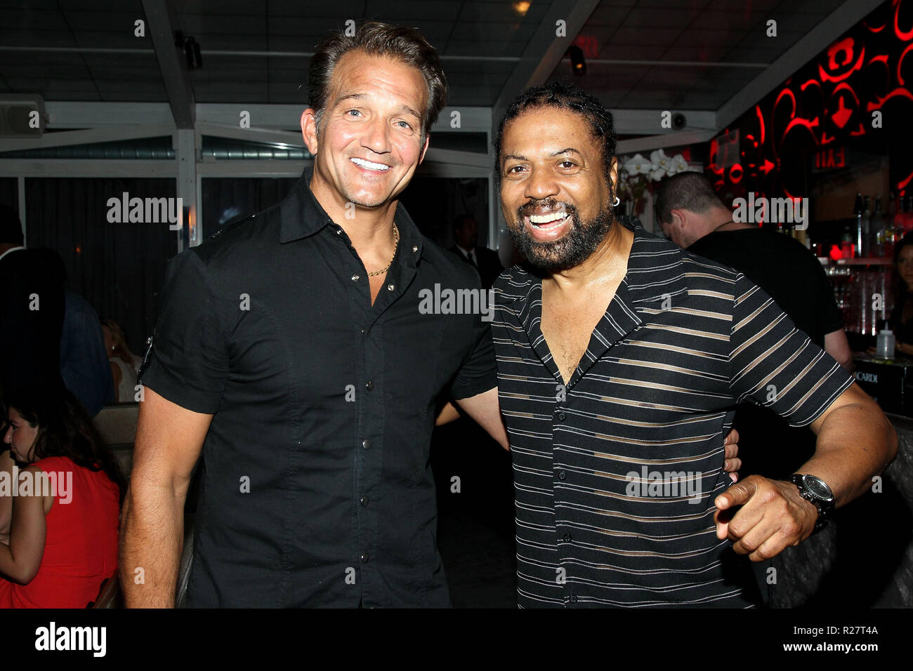 NEW YORK, NY - JULY 10: Warrington Gillette and Ray Simpson of the ...