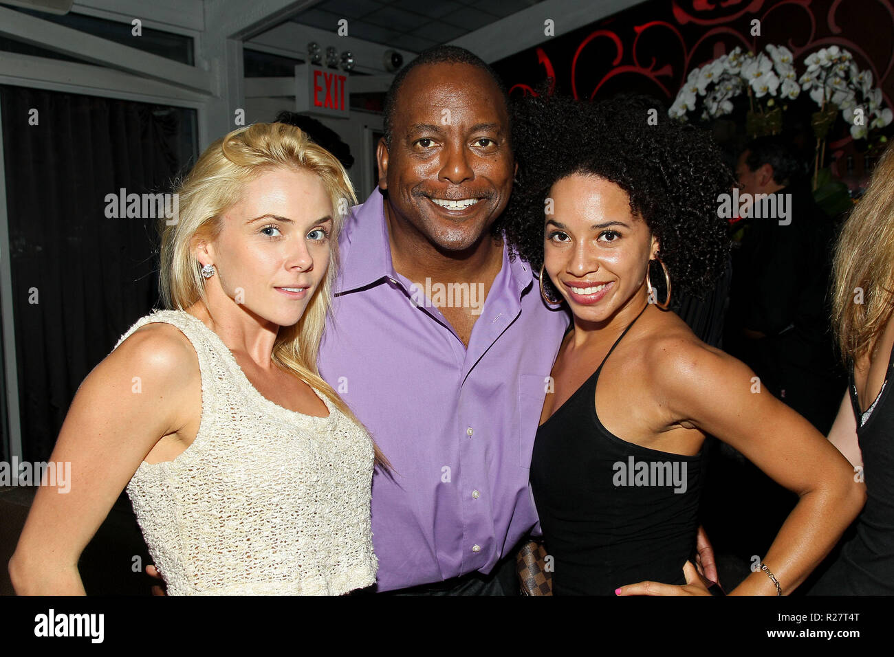 NEW YORK, NY - JULY 10: Actress Tenealle Farragher, former NY Yankee ...