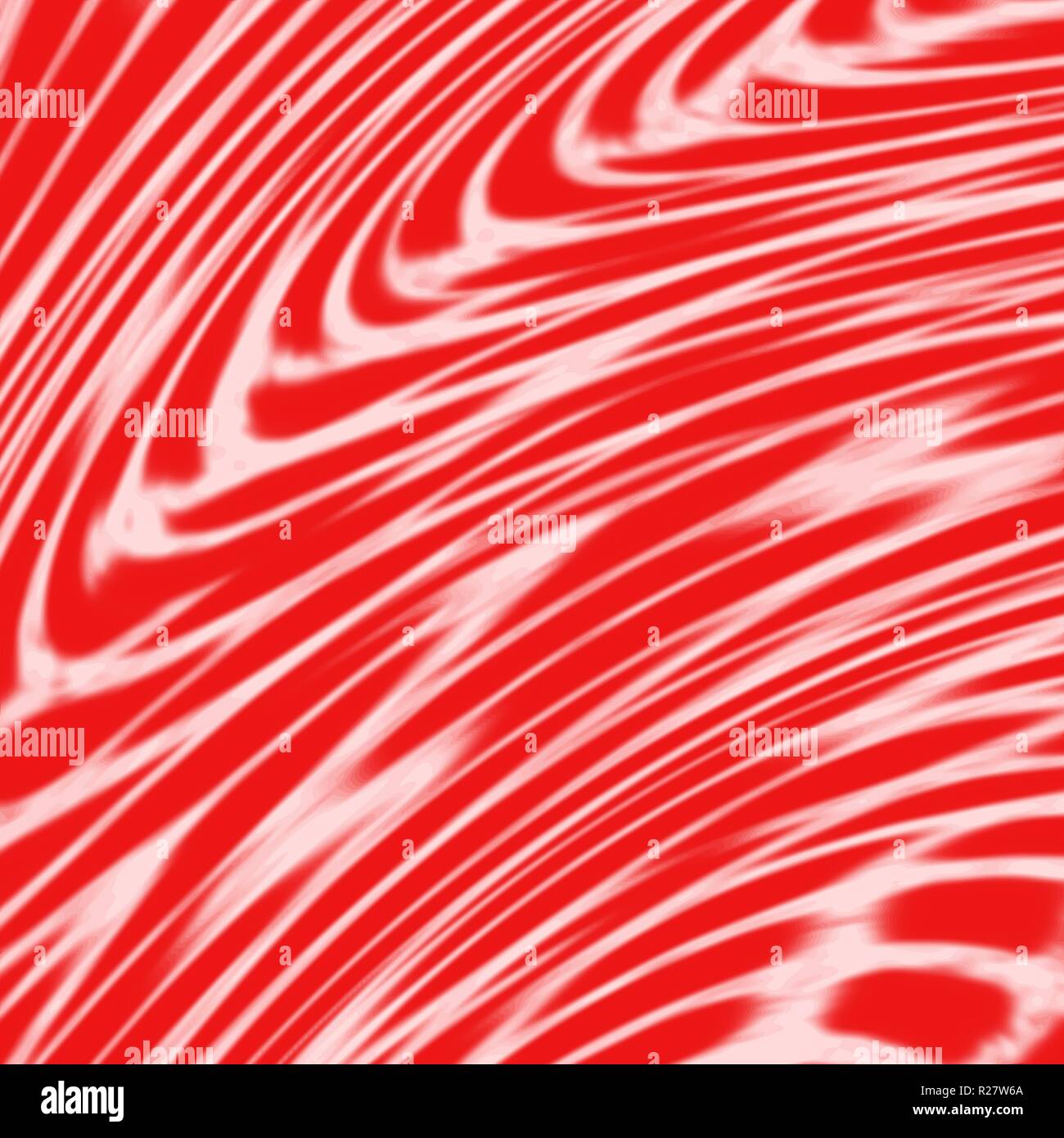 red watercolor curved strokes background pattern, vector illustration ...