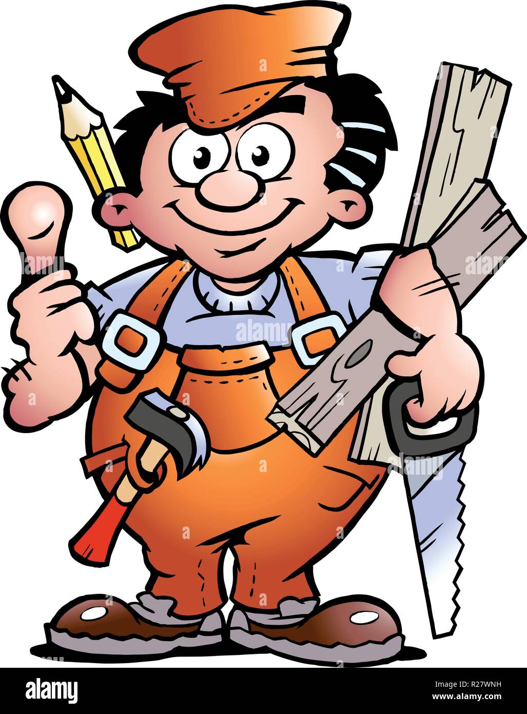 Construction_worker Stock Vector Images - Alamy