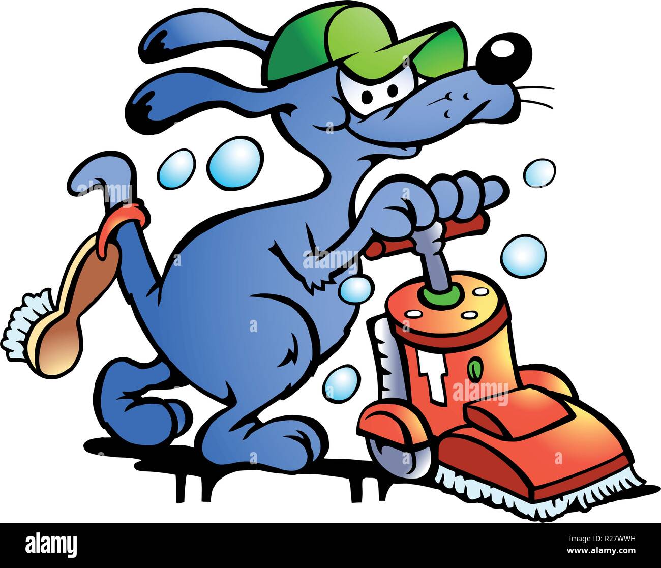 Floor cleaner vector vectors hi-res stock photography and images - Alamy