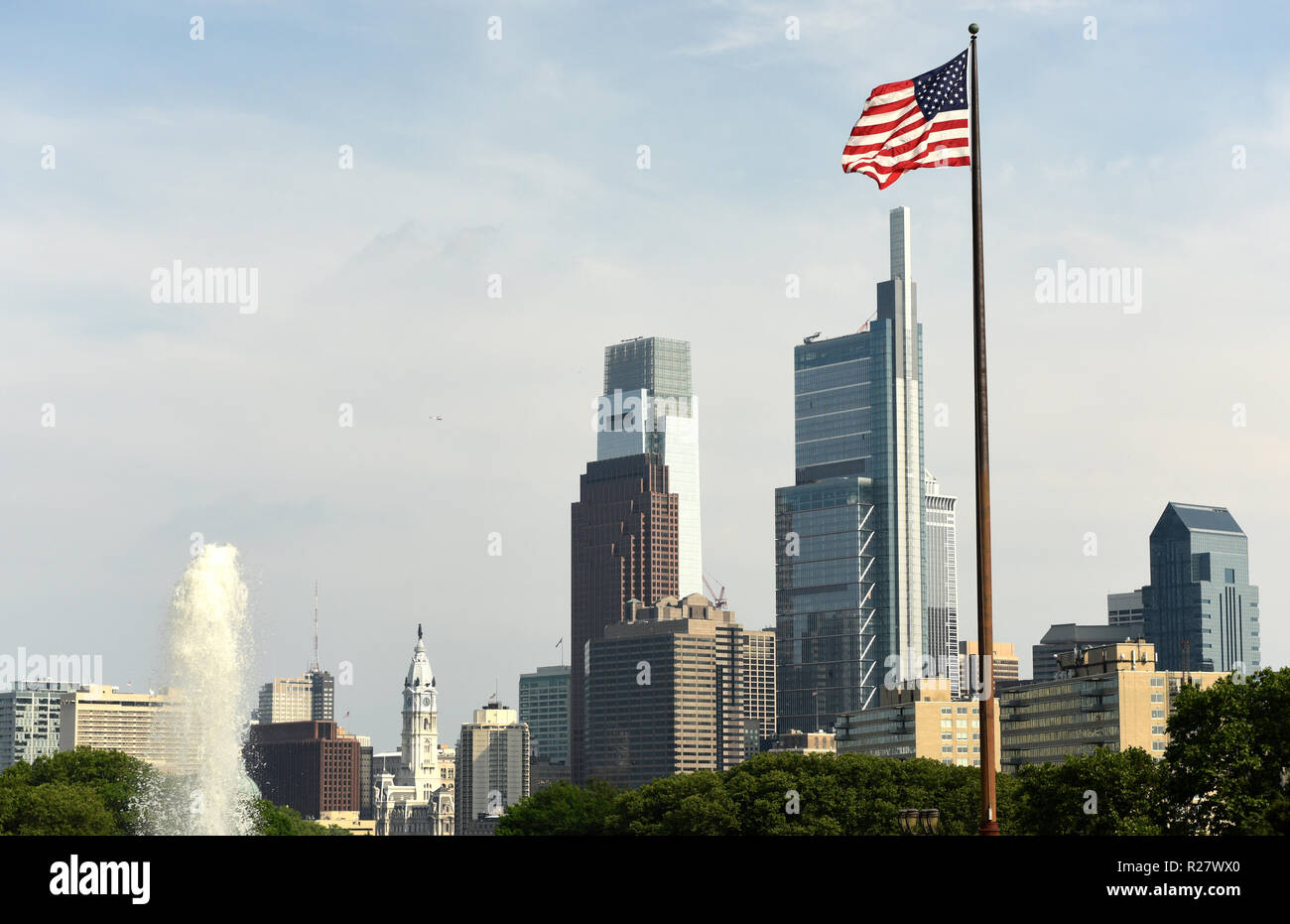 Cityscape of philadelphia hi-res stock photography and images - Alamy