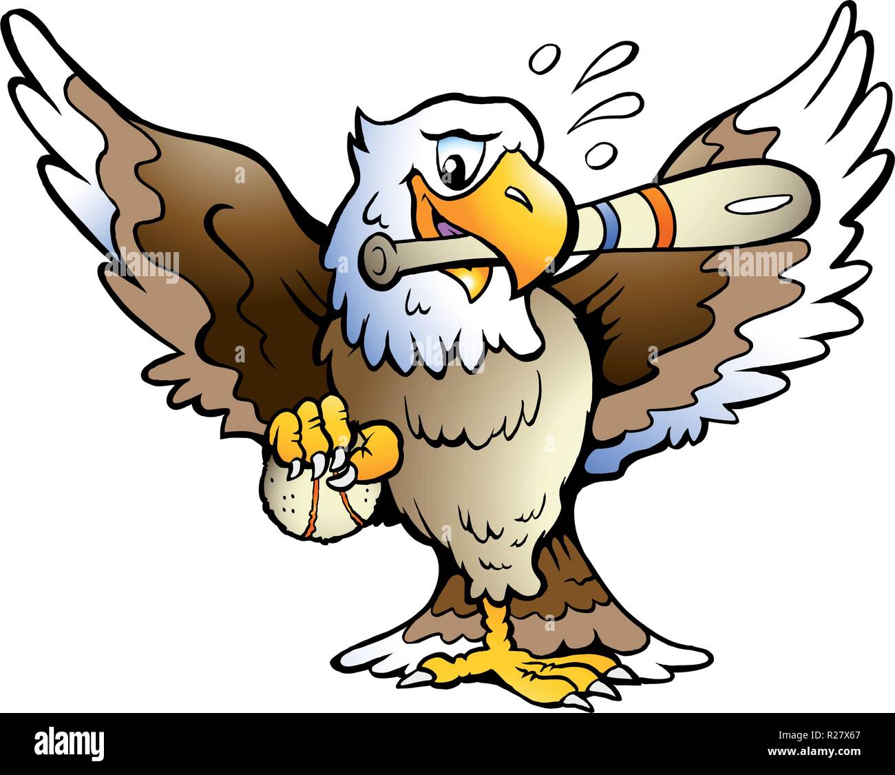 Eagle Comic High Resolution Stock Photography and Images - Alamy