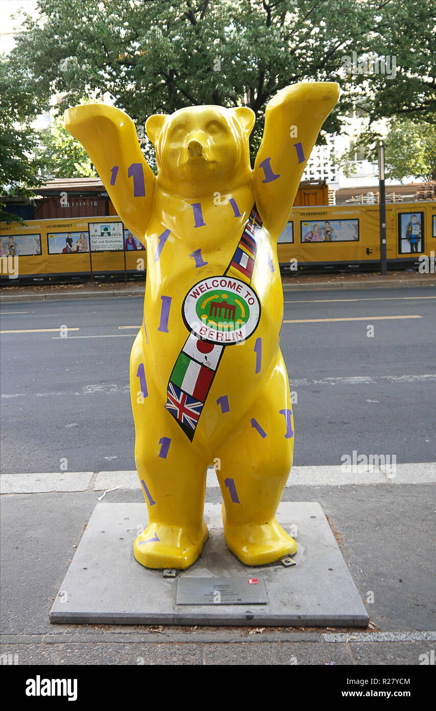 Berlin Bears come in many shapes and sizes. These are very large in the ...