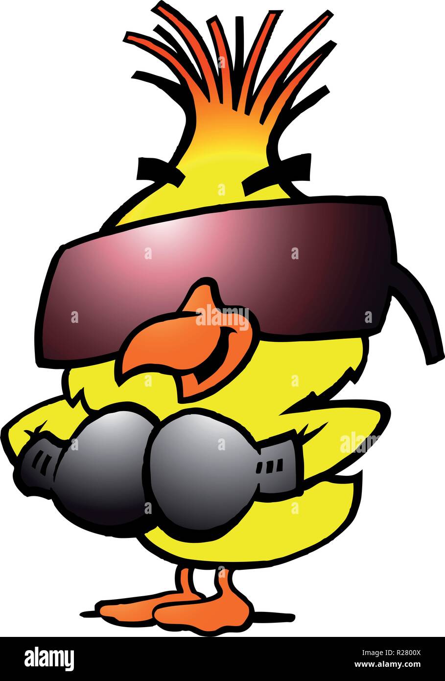 Chicken fight Stock Vector Images - Alamy