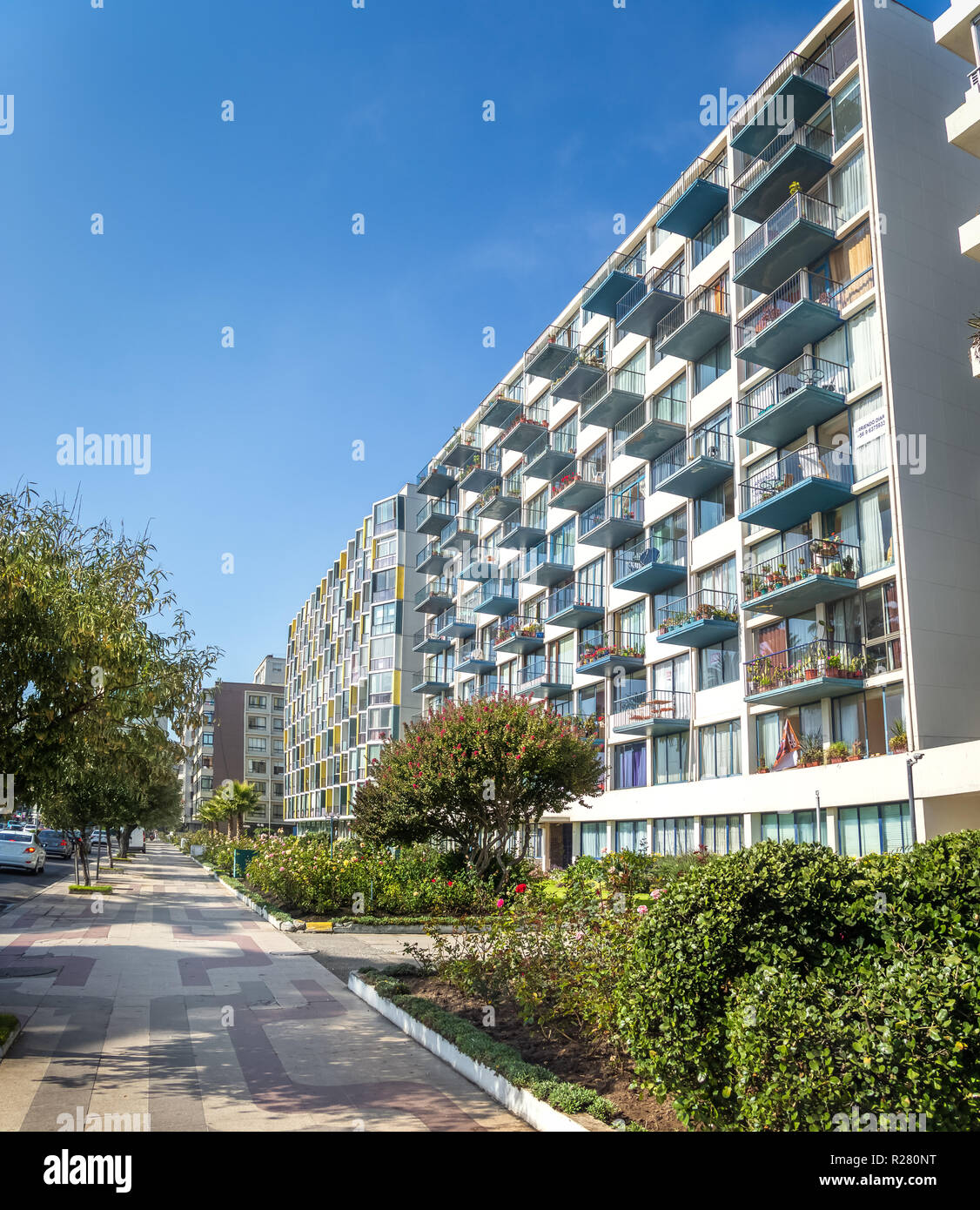 Residential Buildings at Nueva Marina Street - Vina del Mar, Chile ...