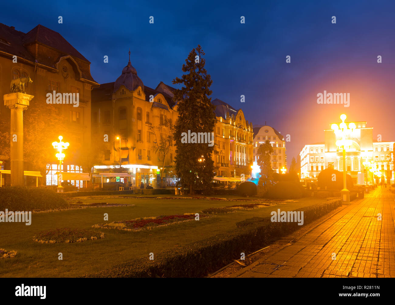 Timisoara center opera square hi-res stock photography and images - Alamy