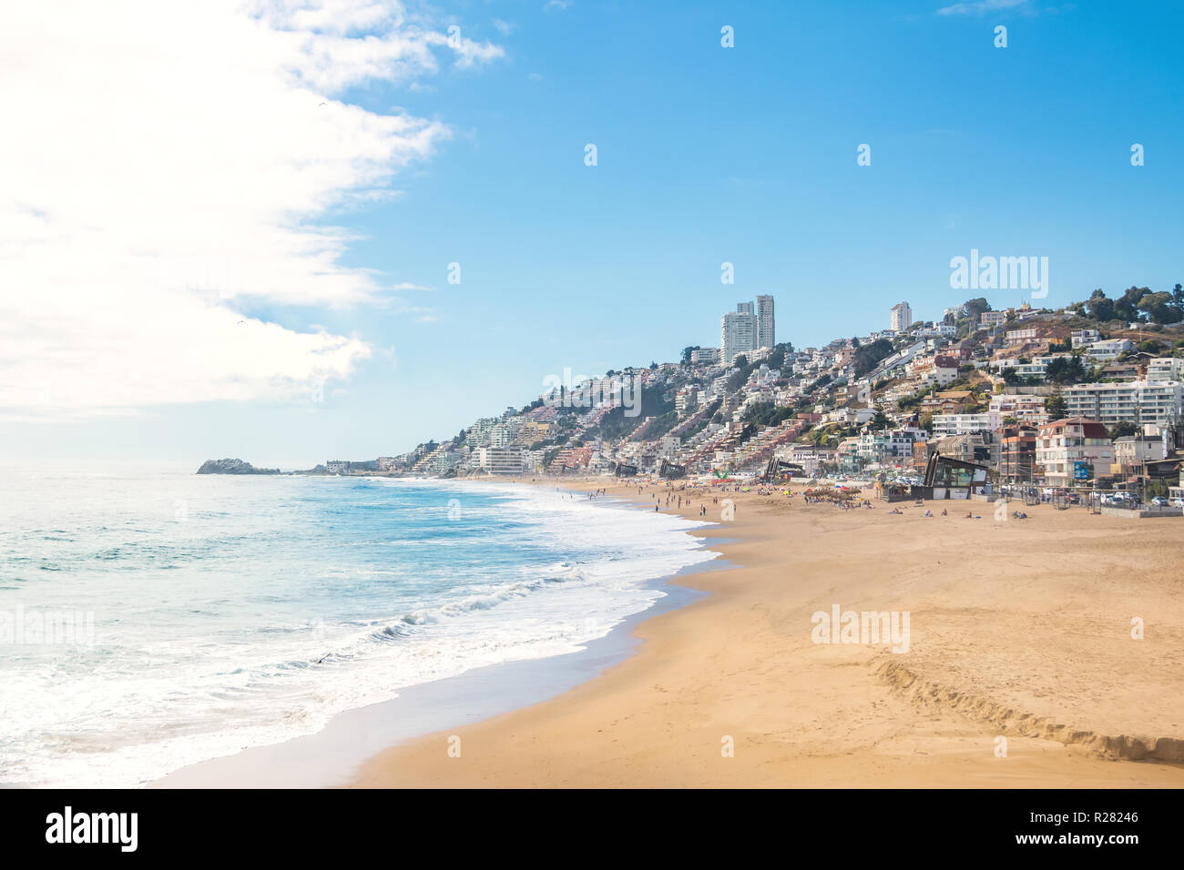 Renaca Beach - Vina del Mar, Chile Stock Photo - Alamy