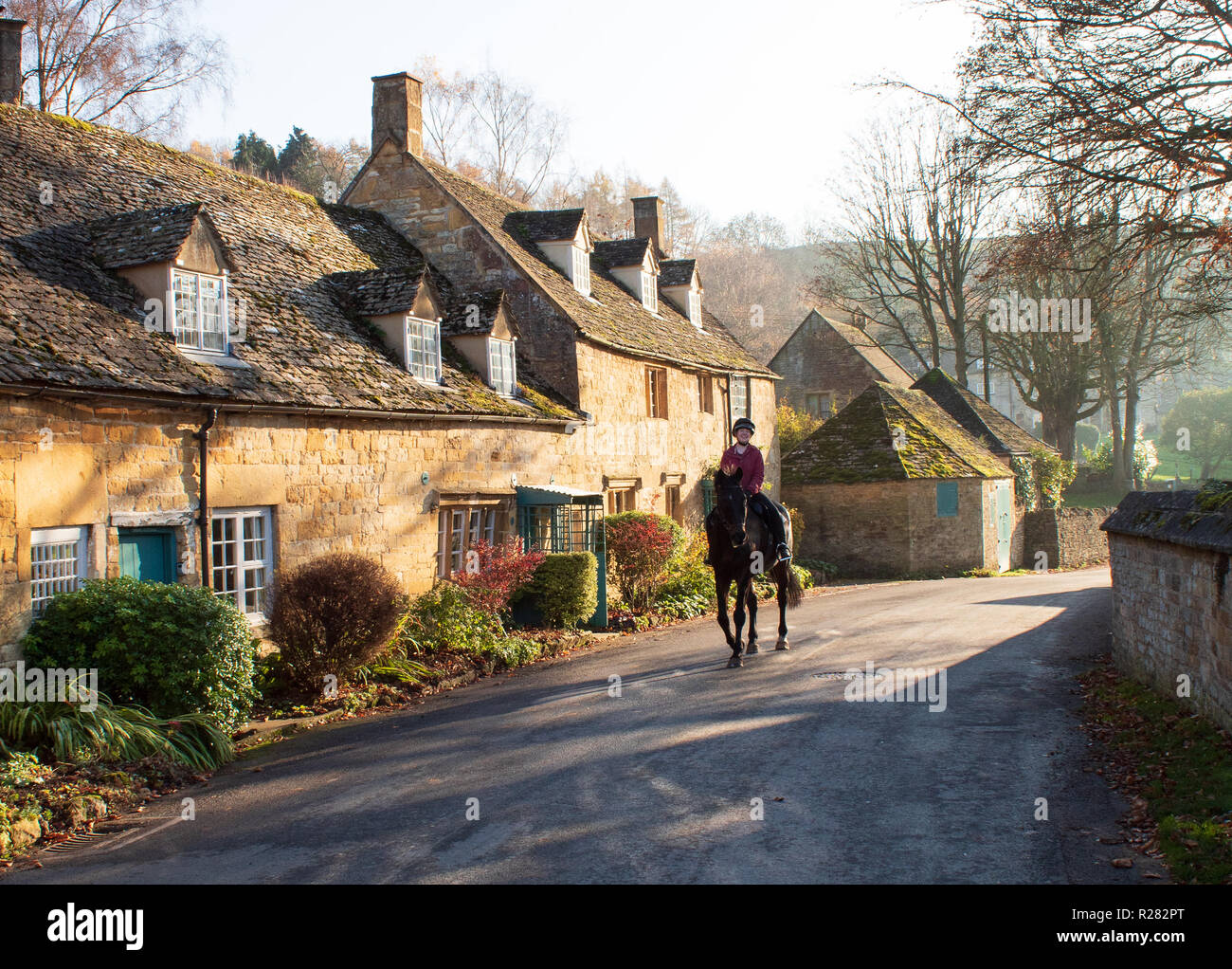 Cotswold Villages, Snowshill Stock Photo - Alamy