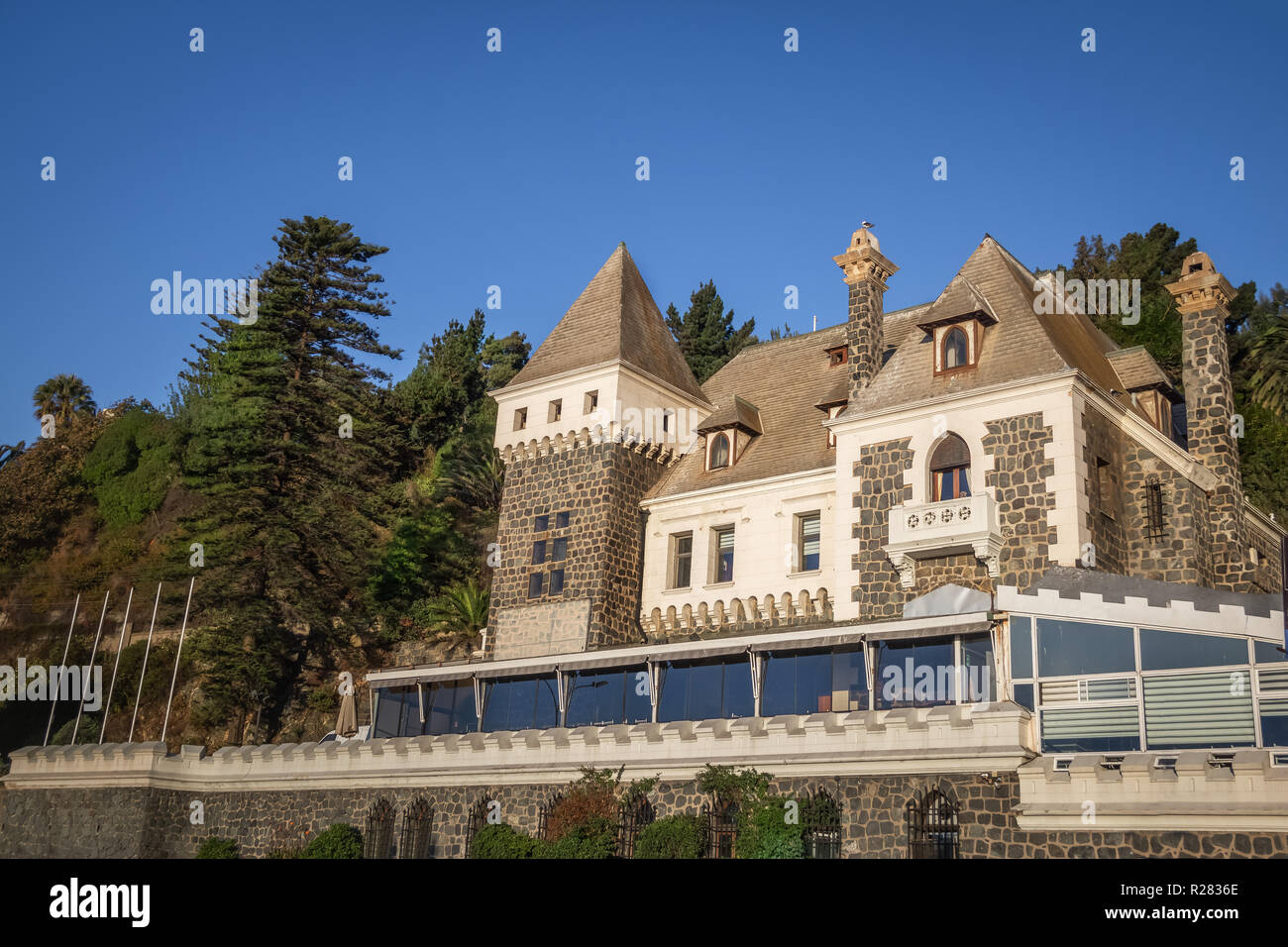 Ross Castle (Castillo Ross) - Vina del Mar, Chile Stock Photo - Alamy