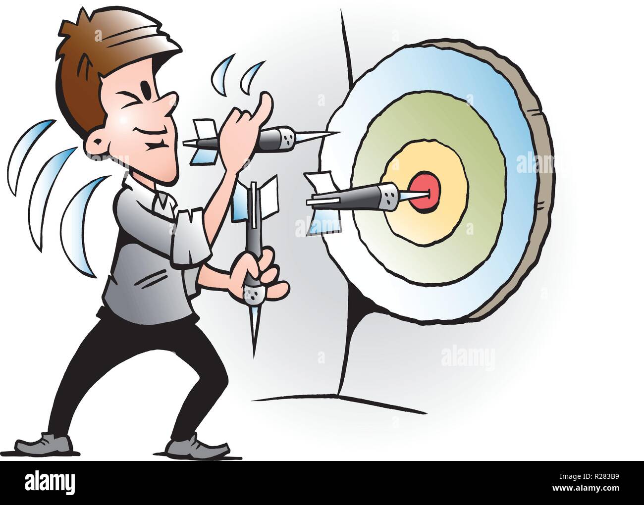 Trying vector vectors hi-res stock photography and images - Alamy