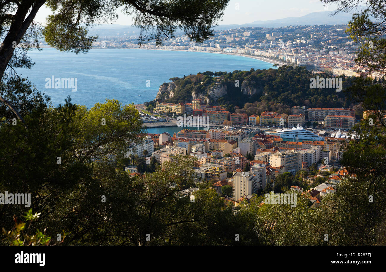 Image of colorful houses of Nica in France outside Stock Photo - Alamy