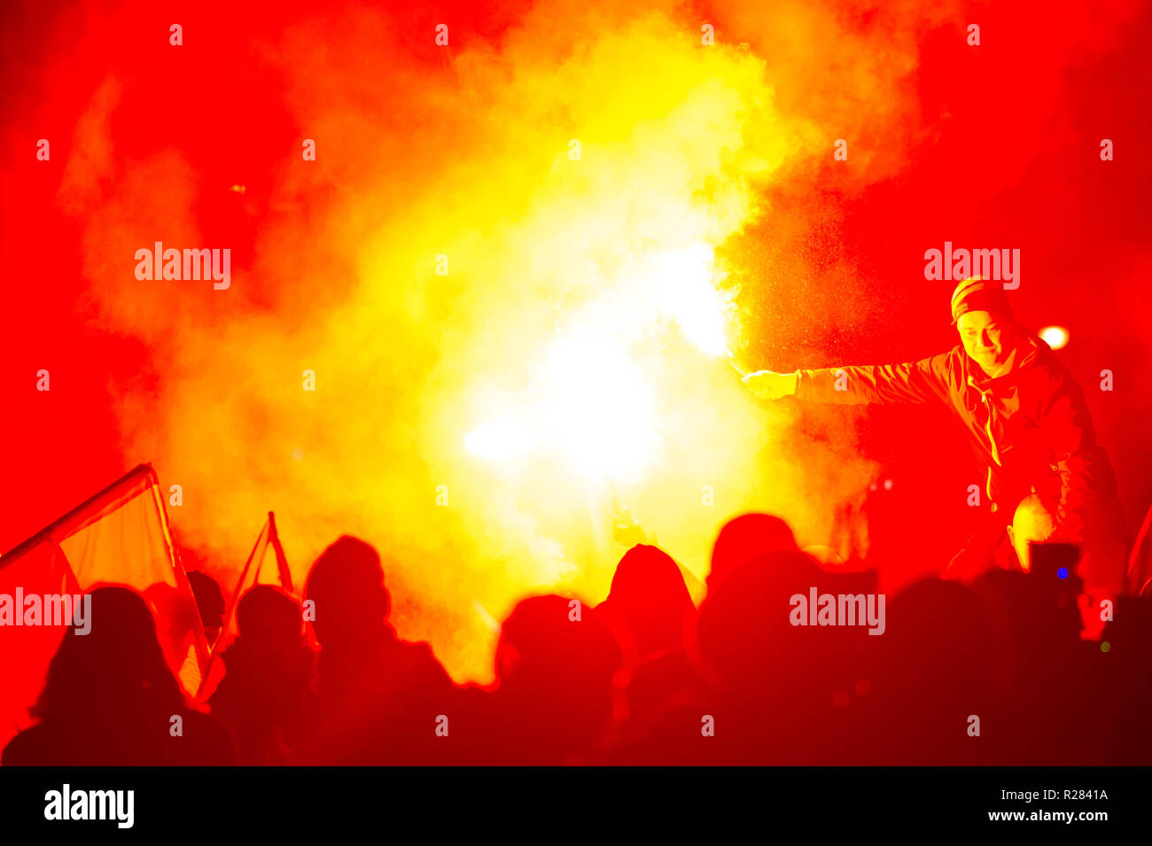 Annual March of Independence launched in 2011 by the far right National ...