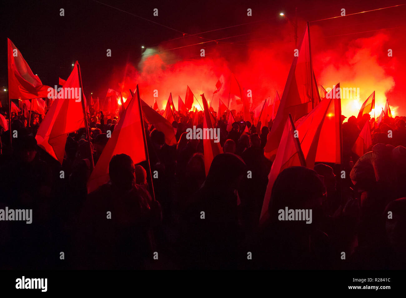 Annual March of Independence launched in 2011 by the far right National ...