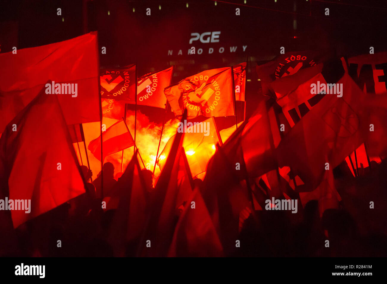 Annual March of Independence launched in 2011 by the far right National ...