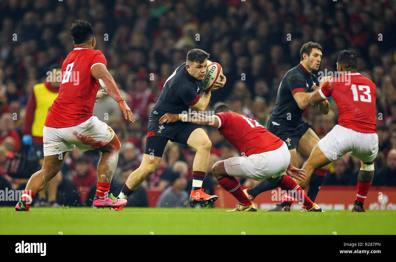 Principality Stadium, Cardiff, UK. 17th November 2018. Rugby Union ...