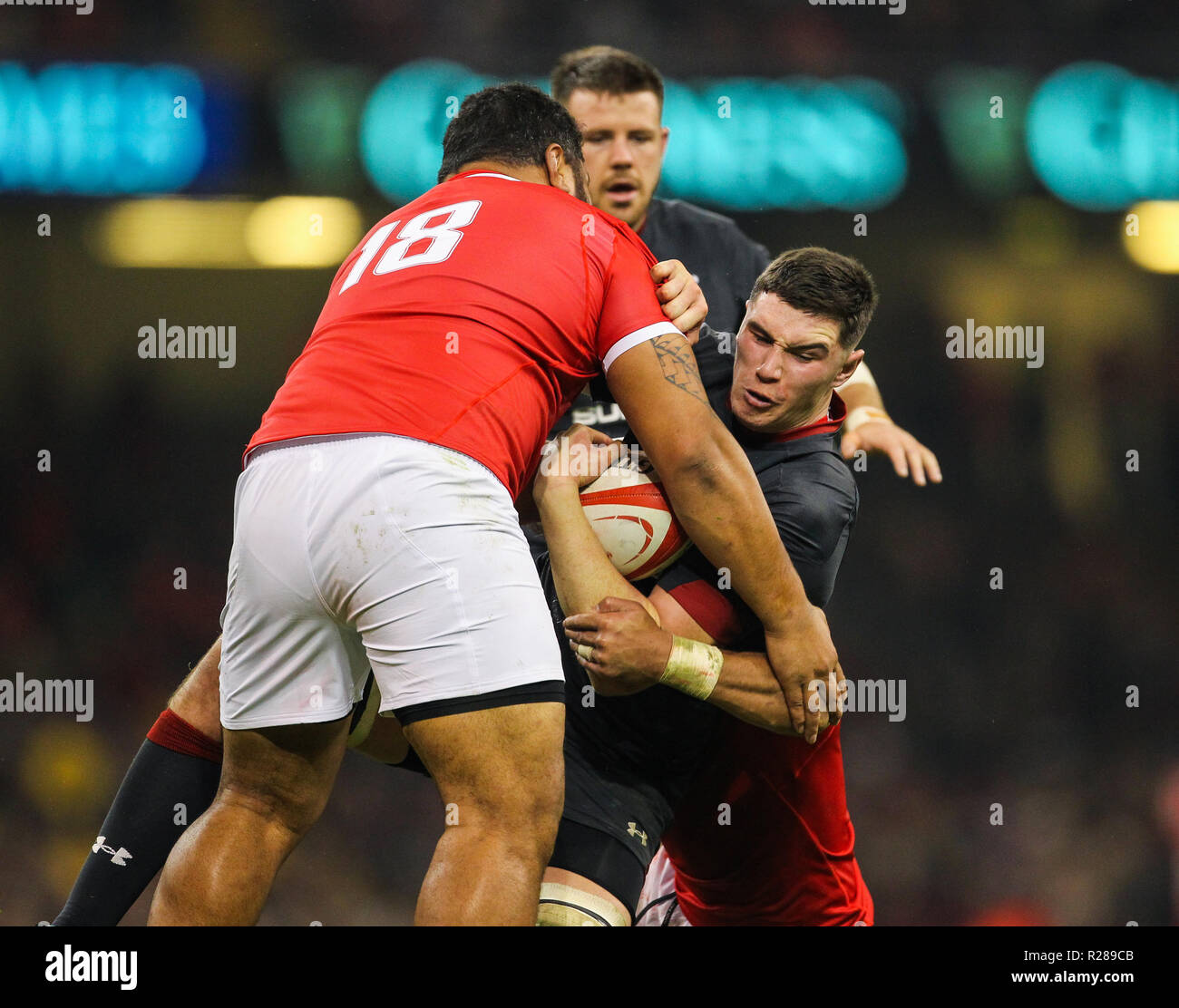 Principality Stadium, Cardiff, UK. 17th November 2018. Rugby Union ...