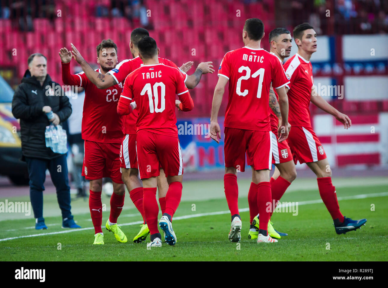 Montenegro football team hi-res stock photography and images - Alamy