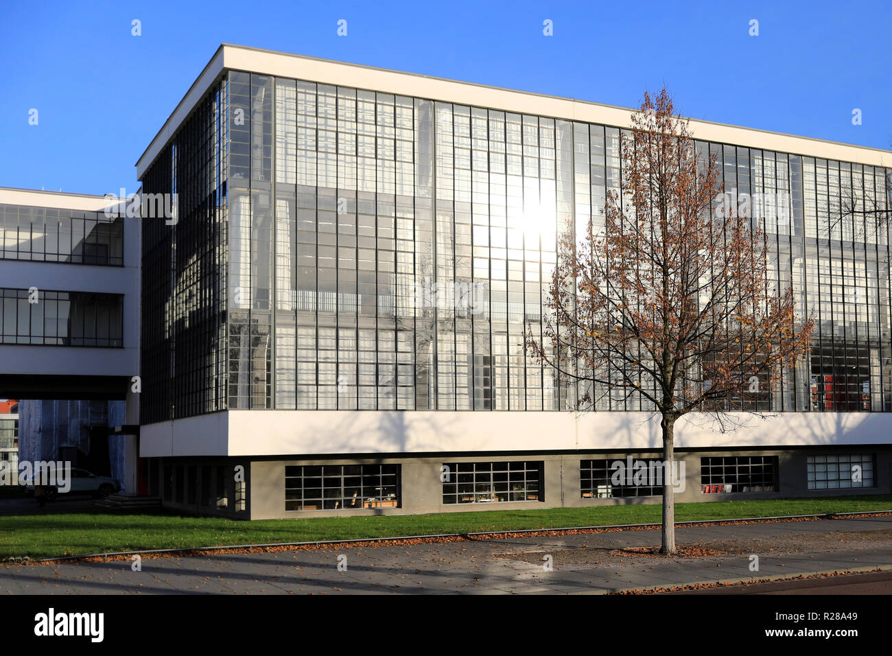Dessau, Germany. 14th Nov, 2018. The Bauhaus is 100 years old. Its ...