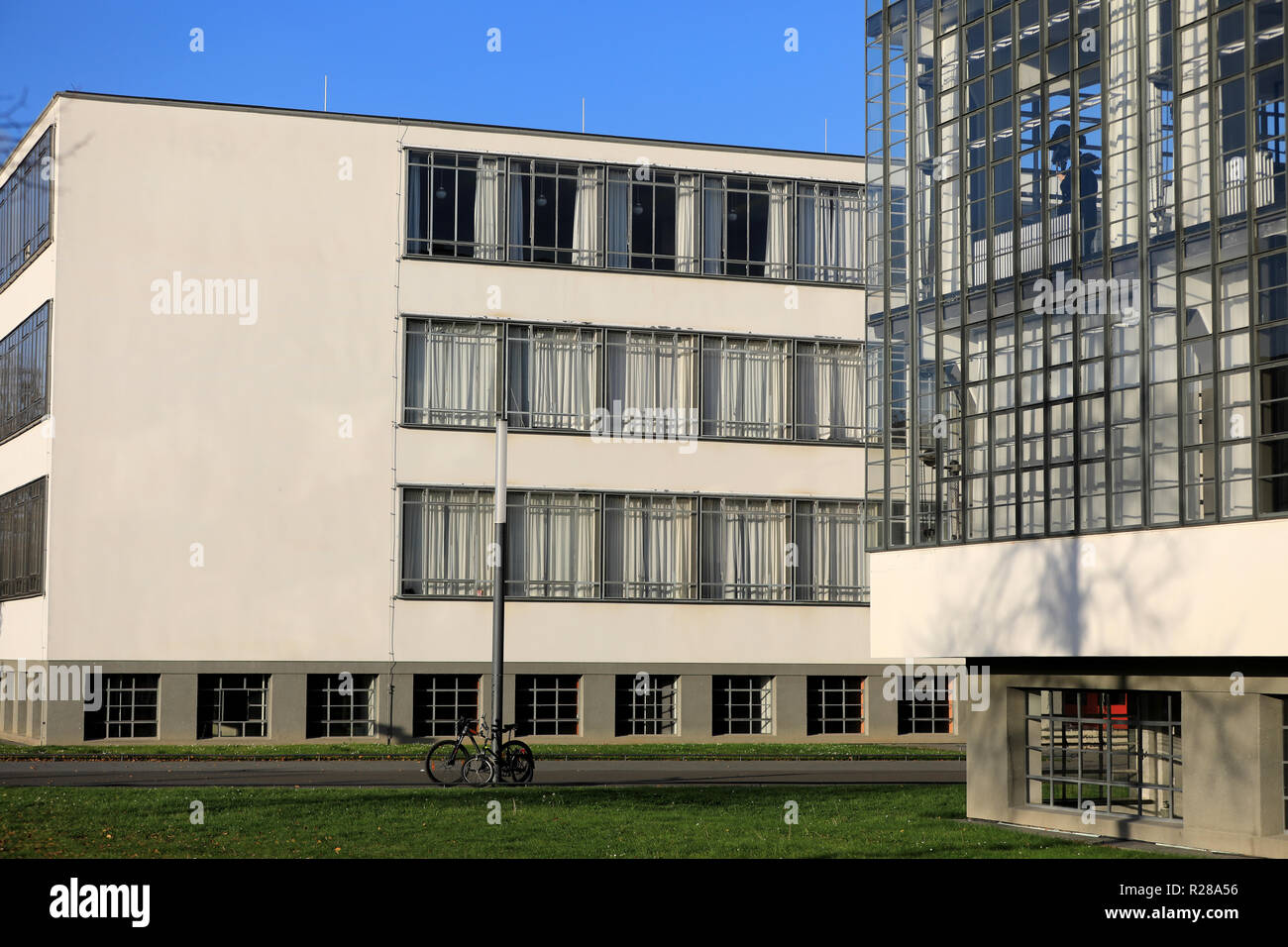 Dessau, Germany. 14th Nov, 2018. The Bauhaus is 100 years old. Its ...